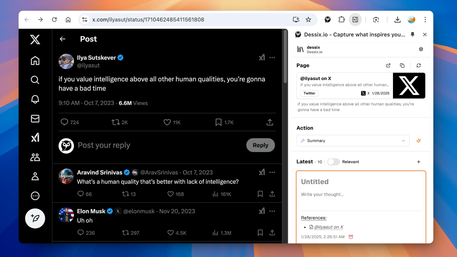 Dessix.io - Your Thinking Space with AI
